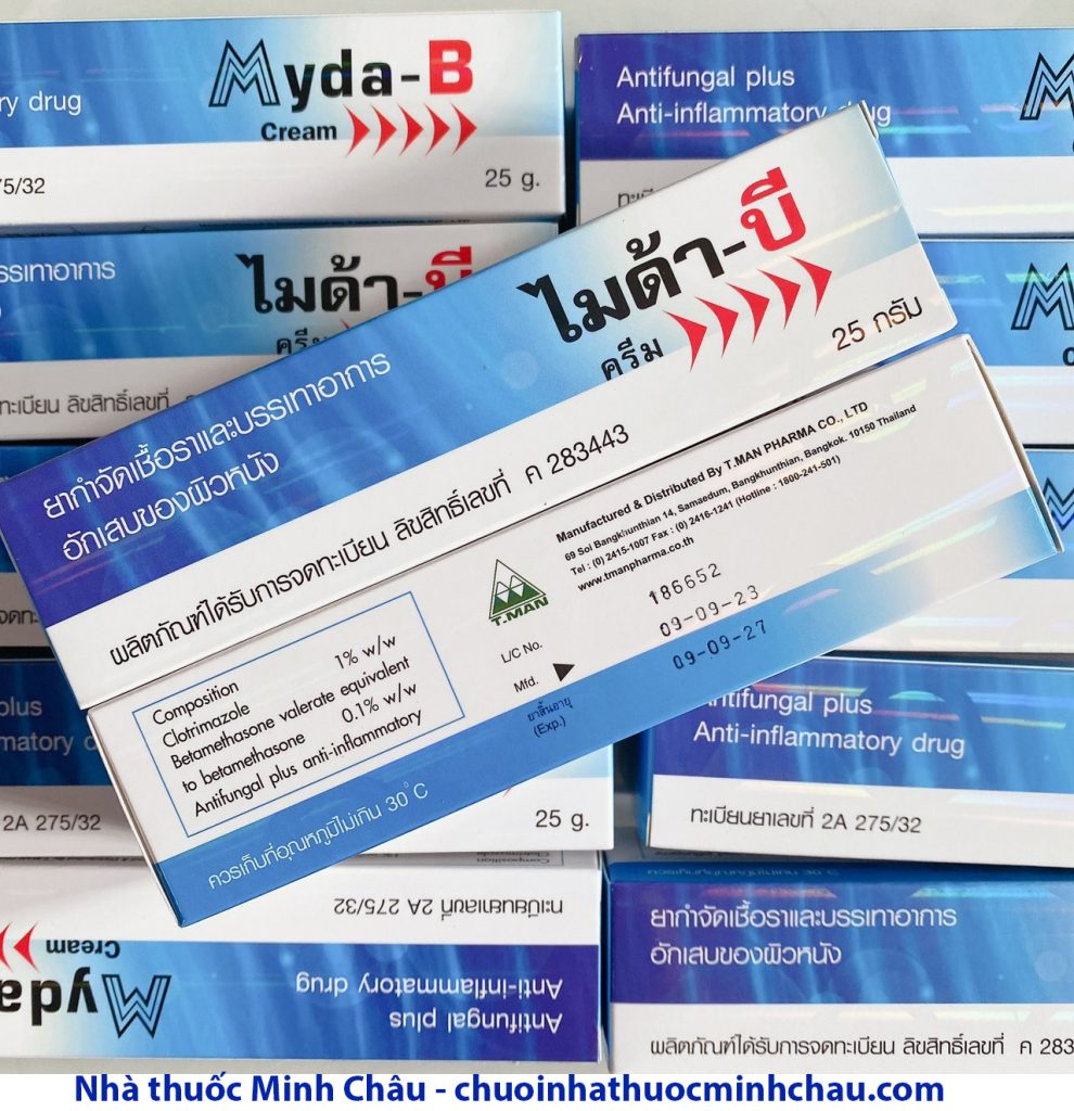 Kem Myda B – Sản phẩm chăm sóc da hàng đầu - Nhà Thuốc Minh Châu