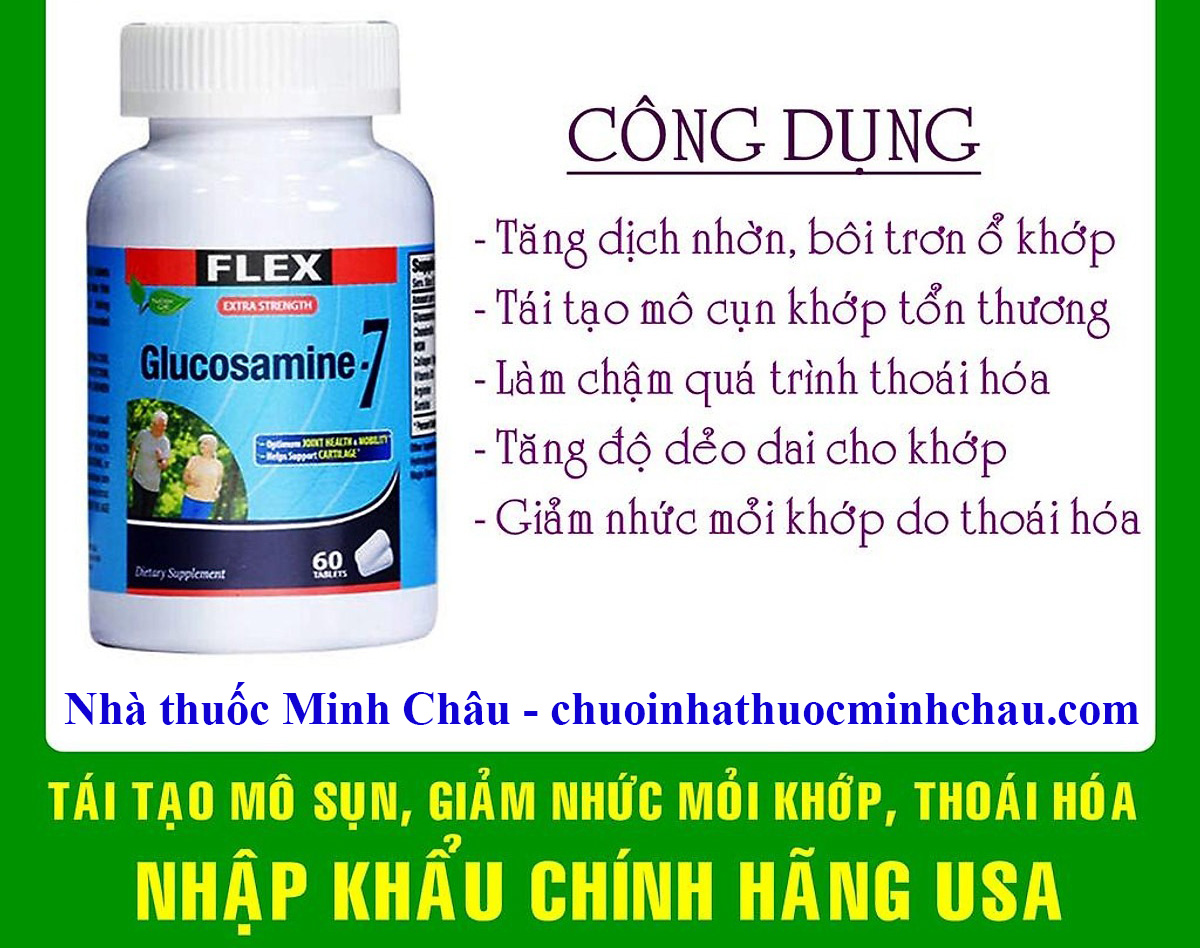 NATURE GIFT FLEX GLUCOSAMIN 7 – MÓN QUÀ CỦA THIÊN NHIÊN CHO XƯƠNG KHỚP ...