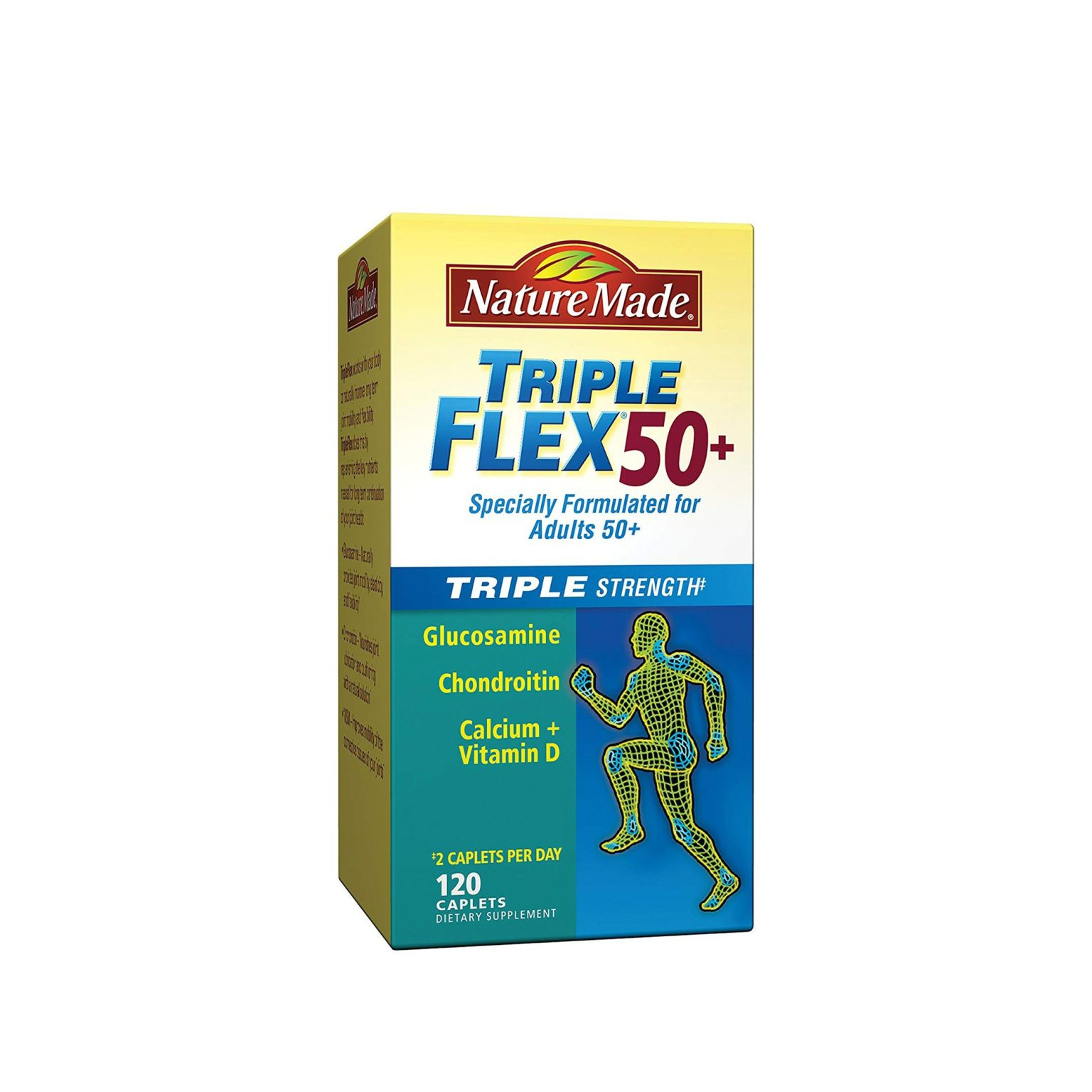 NATURE MADE TRIPLE FLEX TRIPLE STRENGTH 50 CHAI 120 VIÊN - Nhà Thuốc Minh Châu