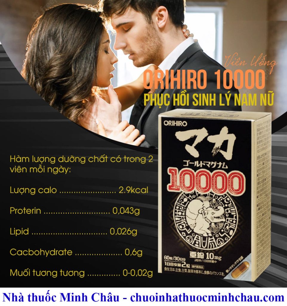 MACA GOLD MAGNUM 10000 ORIHIRO TĂNG CƯỜNG SINH LÝ, CẢI THIỆN SỨC KHỎE ...